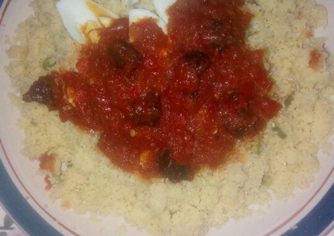 Couscous & stew Recipe by Mom Ahmad Kitchen - Cookpad