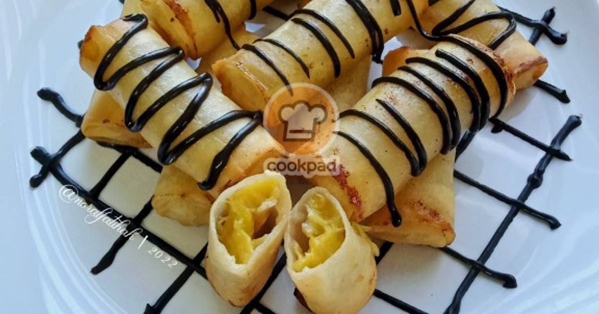 Resipi Popia Pisang Coklat oleh Nor Al Fatihah - Cookpad
