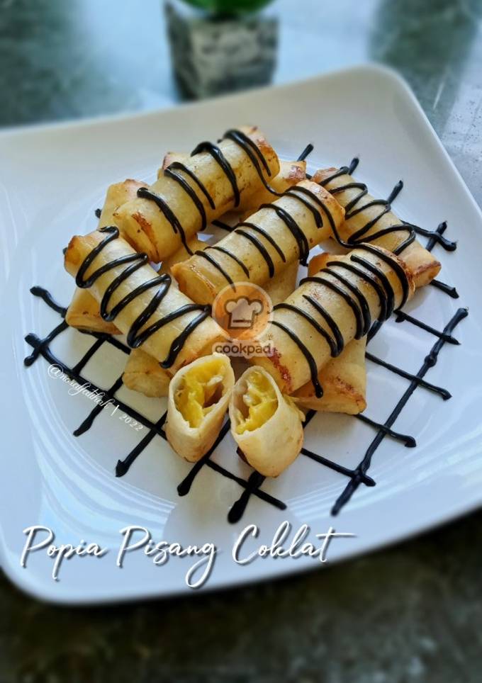 Resipi Popia Pisang Coklat oleh Nor Al Fatihah - Cookpad