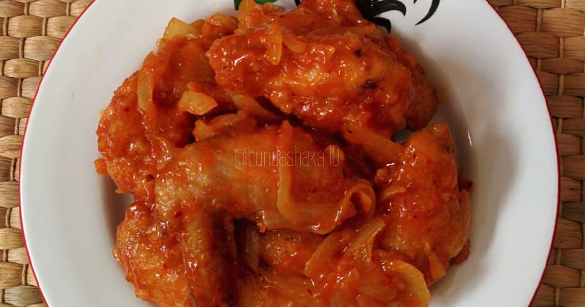 Resep Spicy Chicken Wings oleh Bundayu - Cookpad