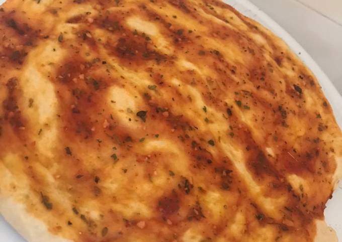 Pre pizza casera Receta de Florencia Zincosky Nasela- Cookpad