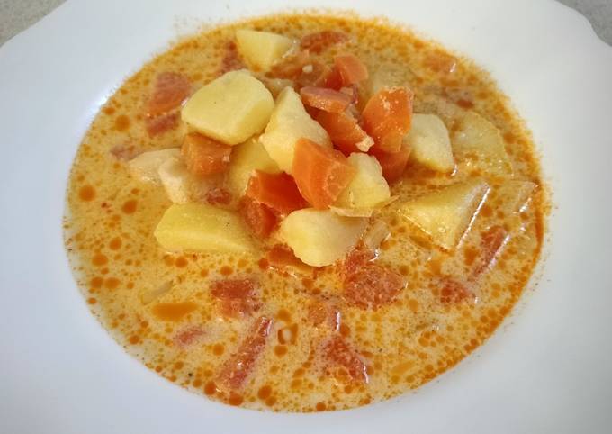 Tejes krumplileves | Kürthy Edina receptje - Cookpad receptek