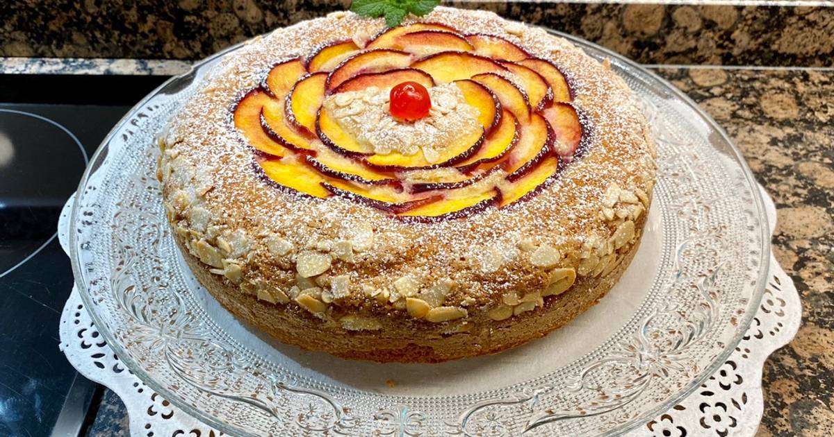 100 recetas muy ricas de pastel de melocotones compartidas por ...