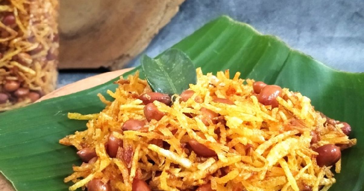 Resep Kering Kentang Kacang oleh Arshiya Kitchen - Cookpad