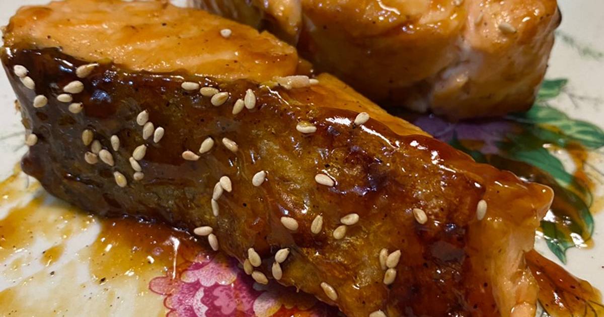 322 resep salmon teriyaki homemade enak dan mudah - Cookpad