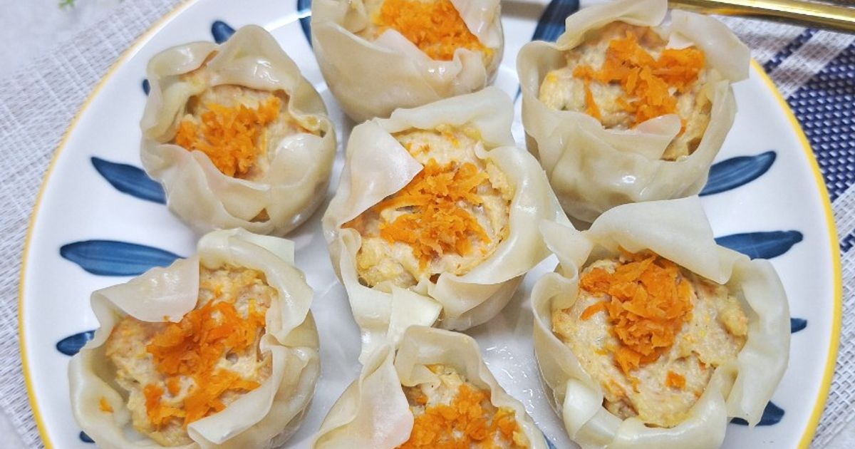 Resep dimsum sayur balita rumahan enak dan mudah - Cookpad