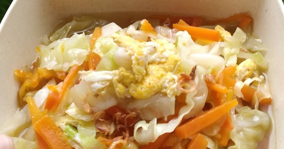 Resep Oseng Kubis Wortel Simple oleh Dapur Ummi Rafa - Cookpad