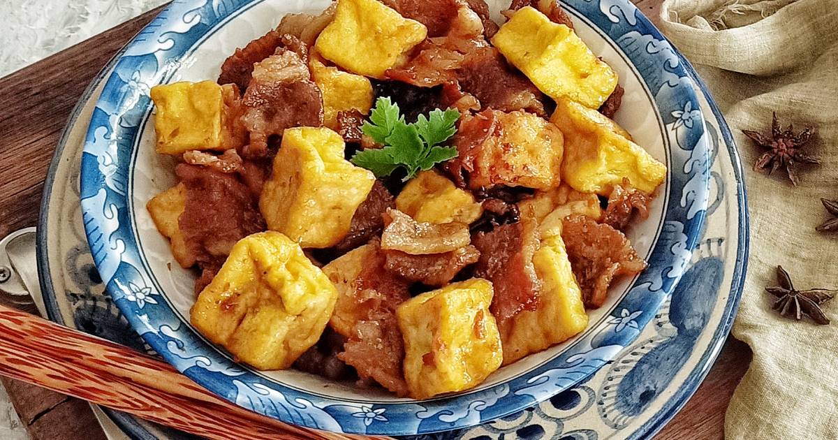 85 resep tahu kecap babi slice enak dan mudah - Cookpad
