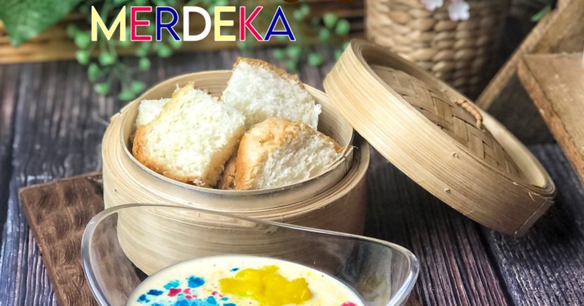 Resipi Roti Kukus Sangkaya Merdeka oleh Salina Jalaludin - Cookpad