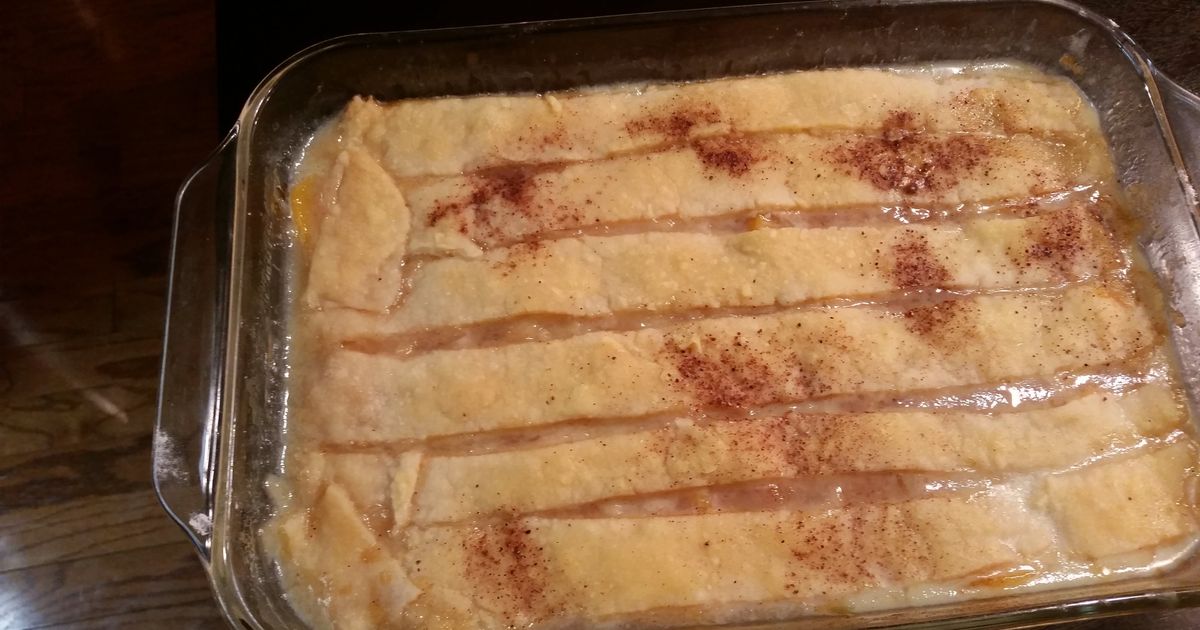 Uncle Mack's Peach Cobbler Recipe by S Jenkins