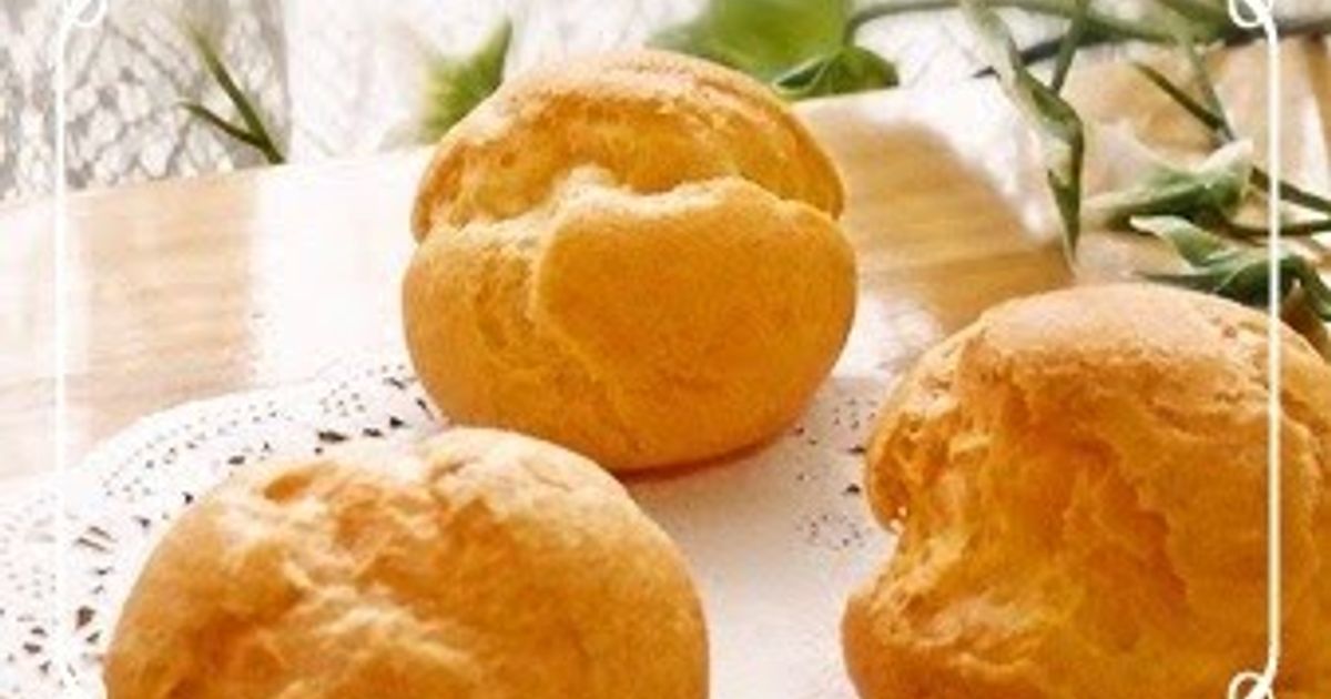 Cream Puff Pastry Done In The Microwave Recipe By Cookpad.Japan