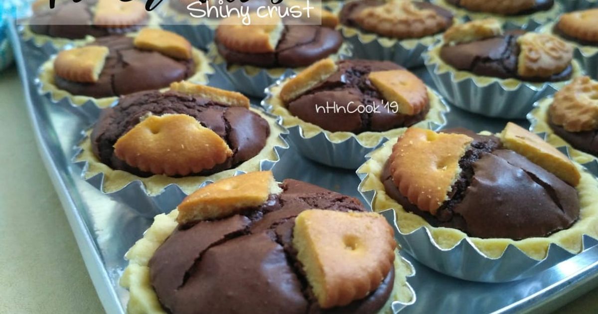 Resep Pie Brownies Shiny Crust 1 Telur + Tips oleh 🍰nHnCook🐝 ||ZONA ...