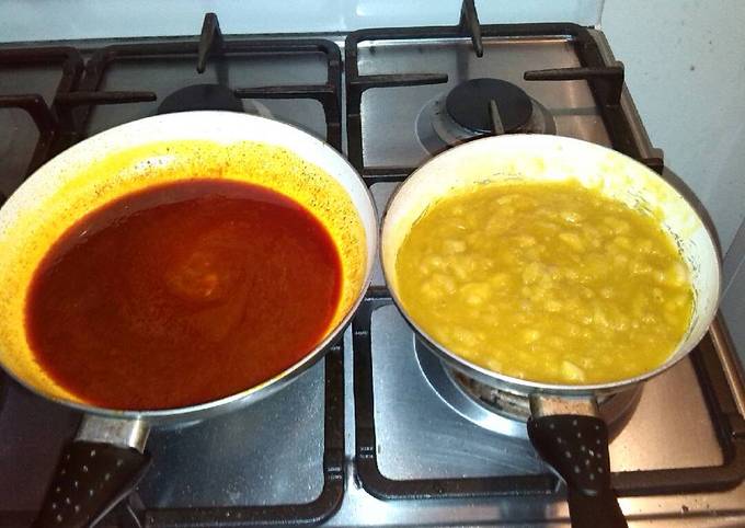 salsa caribeña Receta de Jorge Mora- Cookpad