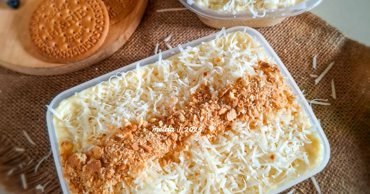 Resep cheesecuit mudah & viral: Tanpa oven dan mixer!