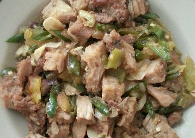 Resep Sapi Tumis Cabe Ijo oleh Inggit H Maya - Cookpad