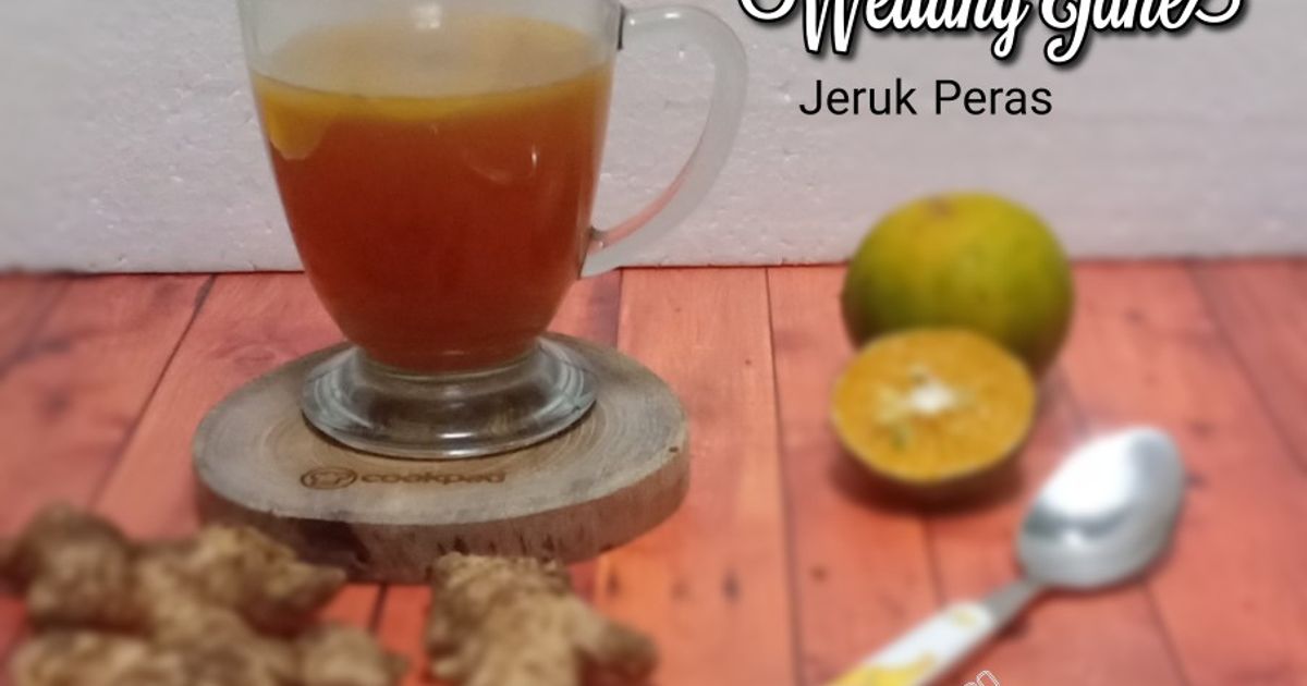 Resep Wedang Jahe Jeruk Peras oleh Nining Sari_3R - Cookpad