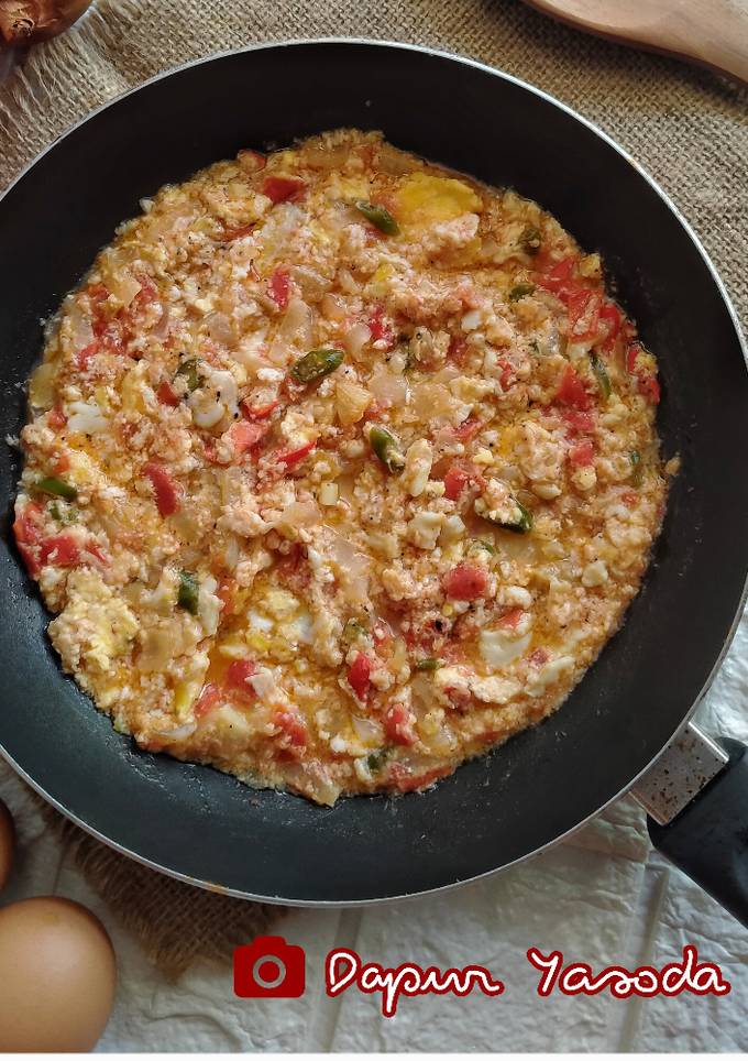 Resep 150. Menemen (Turkish Scrambled Eggs) oleh Kartika Ratnawuri ...