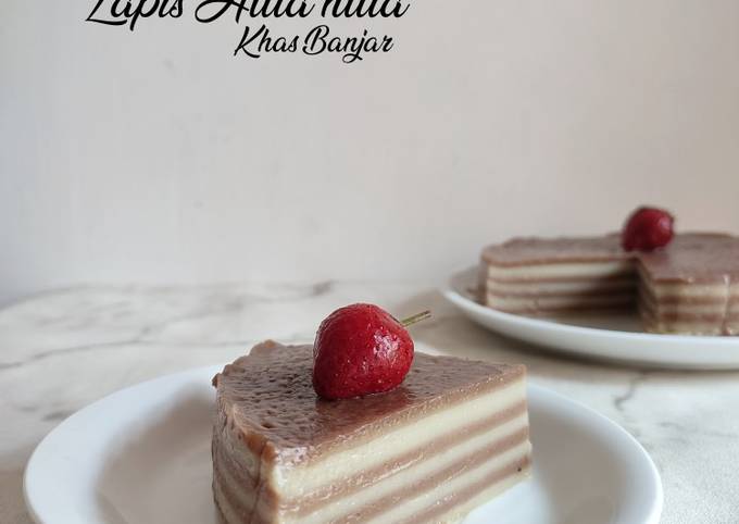 Resep Lapis hula hula khas Banjar oleh AzizahPrantoro - Cookpad
