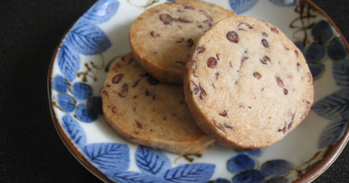 Azuki Shortbread Cookies Recipe by Hiroko Liston - Cookpad