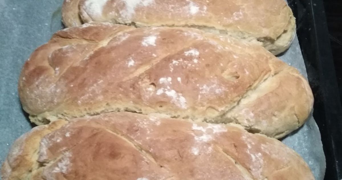 Ψωμί σπιτικό της γιαγιάς μου! Συνταγή από τον/την Χρυσα - Cookpad