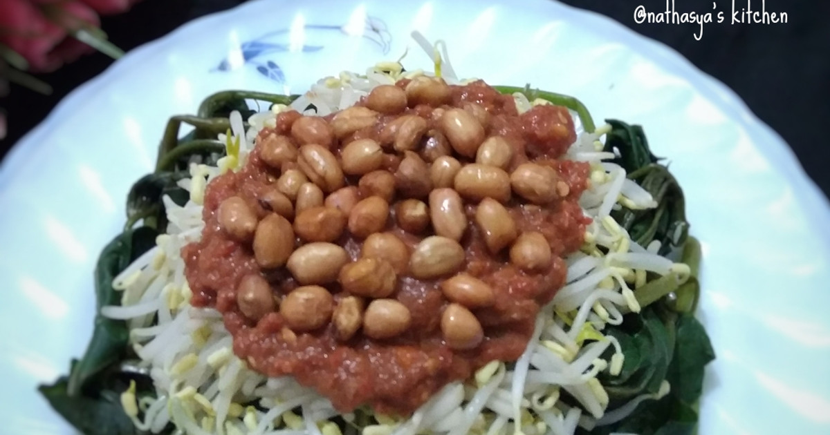 Resep Plecing Kangkung Khas Lombok oleh Nathasya's Kitchen - Cookpad