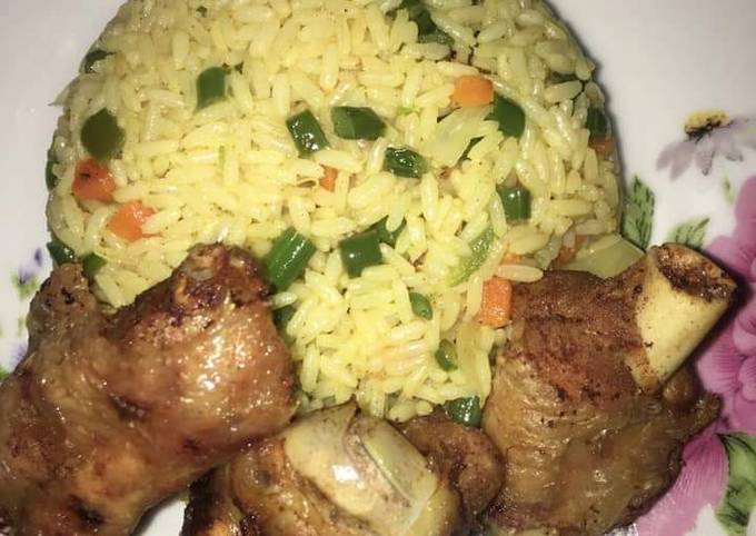 Butter fried rice Recipe by NI'EEMA'S KITCHEN - Cookpad