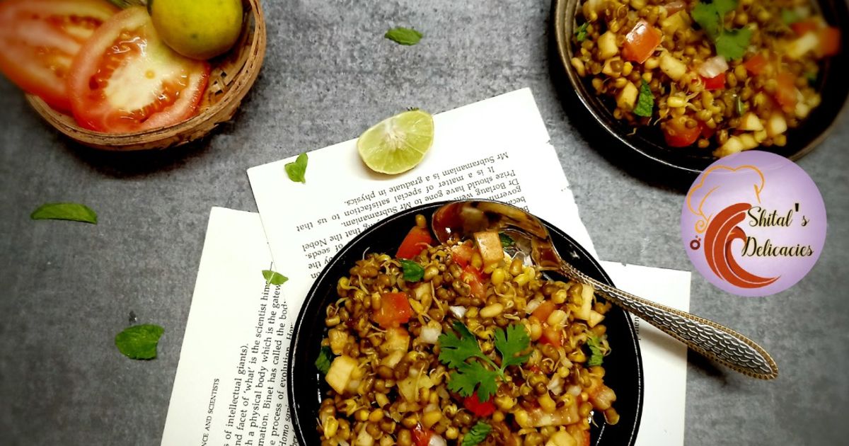 Sprout Bhel Recipe by Shital Muranjan - Cookpad