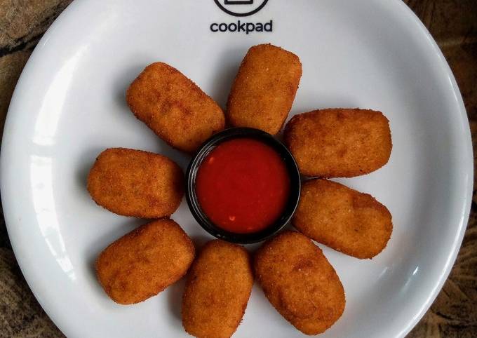 Potato nuggets Recipe by Saima Sameer Ali - Cookpad