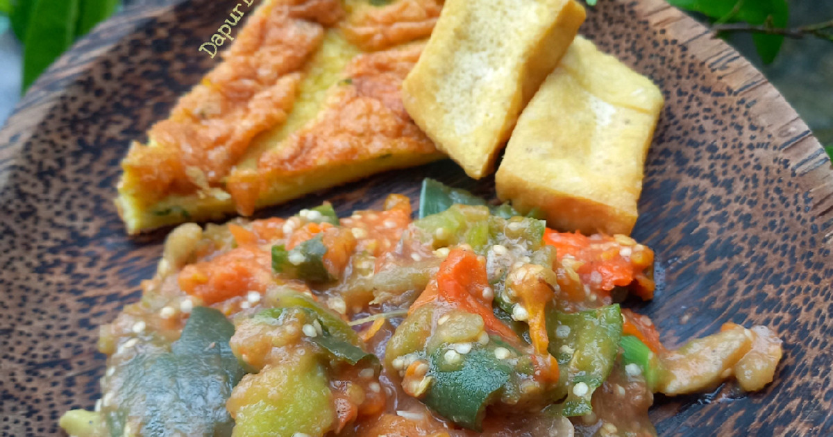 Resep Sambal Terung Lalap Rebus oleh Diah Pohan - Cookpad
