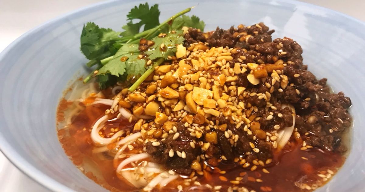 Beef Sauce Dan Dan Noodles Recipe By 一安妈妈的乡间厨房🌱🌱