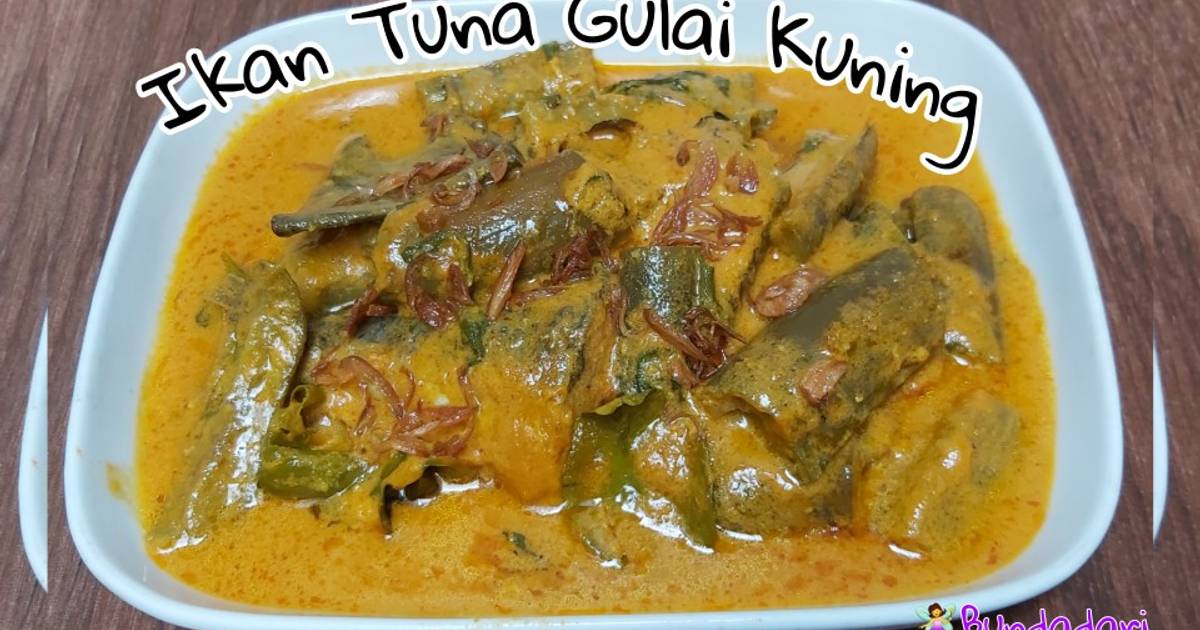 Resep Ikan Tuna Gulai mix daun Ruku-ruku oleh Bundadari - Cookpad