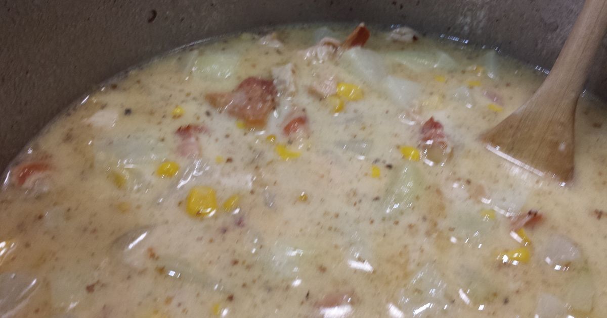 Chicken Bacon Corn Chowder Recipe by rogerbuker