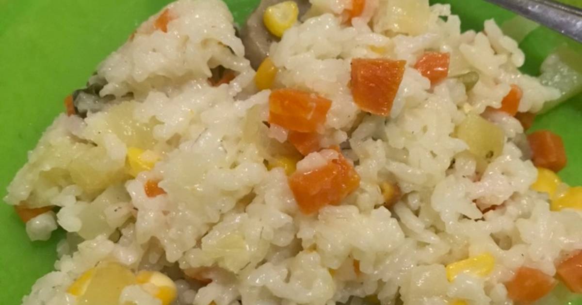 Resep Nasi Risotto ala ala untuk pecinta keju oleh Dwi Astina - Cookpad