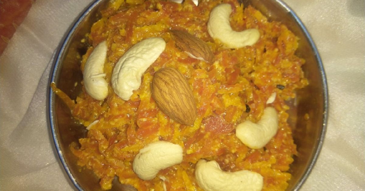 Gajar No Halwo Recipe by Deepika Parmar - Cookpad