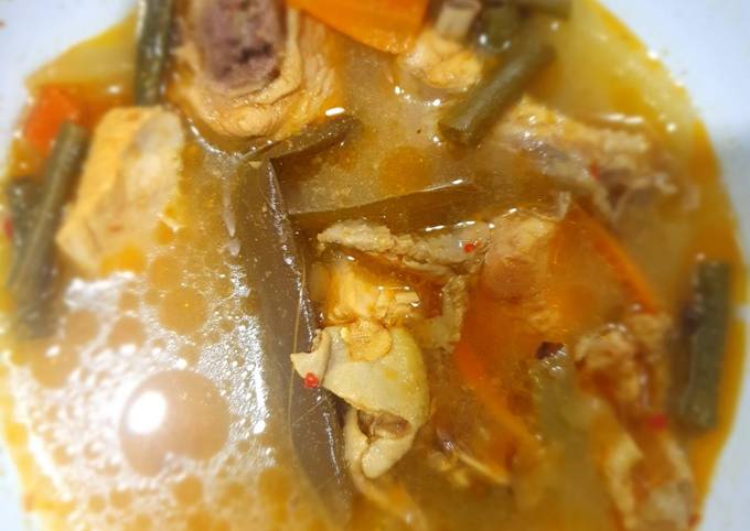 Resep Lontong sayur bumbu Bali oleh Koko Artha - Cookpad