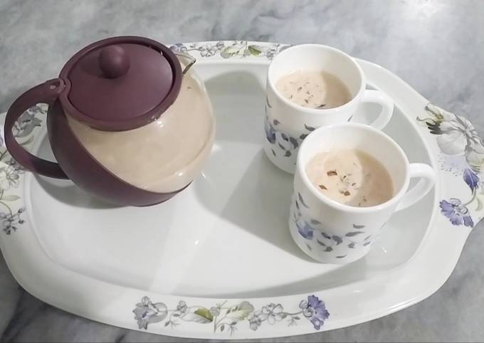 Kashmiri Chai(Pink Tea) Recipe by ST World - Cookpad