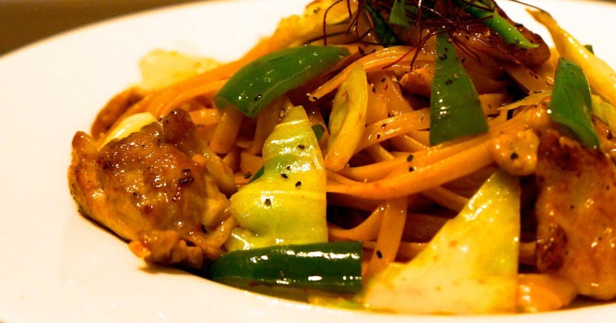 Pasta With Spring Cabbage And Twice Cooked Pork Recipe By Cookpad.Japan