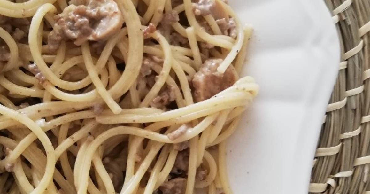 Fideos con carne molida - 84 recetas caseras- Cookpad