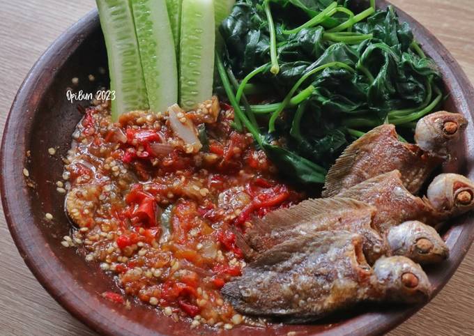 Resep Sambal Terong Rebus oleh OpiBun - Cookpad