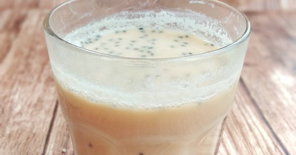 2 resep teh yakult susu dengan chia seeds enak dan mudah - Cookpad