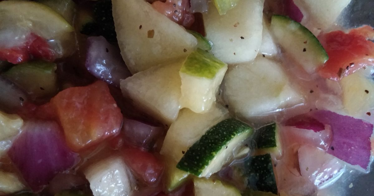 Fresca Apple & Cucumber Salad (Great W/ Spicy Foods) Recipe by Christi