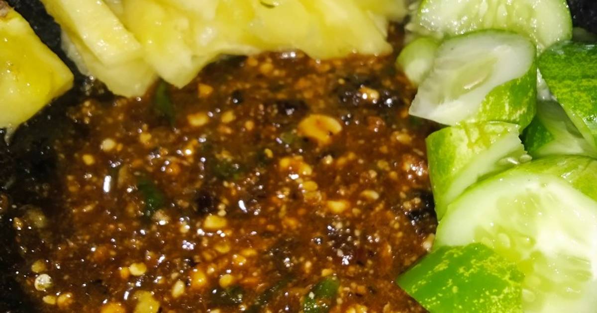 Resep Bumbu Rujak : Cocok untuk semua jenis buah oleh Neng Ela Siti ...