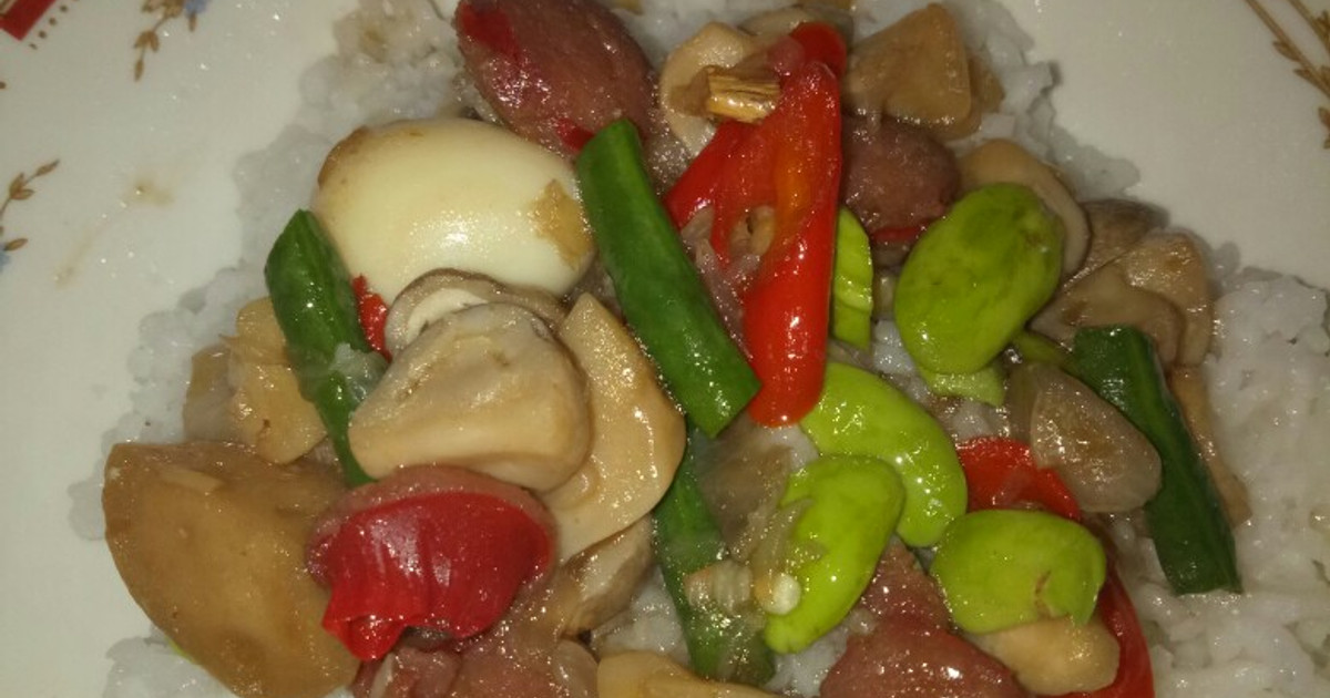 Resep Crazy Rice Bowl (Nasi Gila) Hehe oleh Safwahqalesya - Cookpad