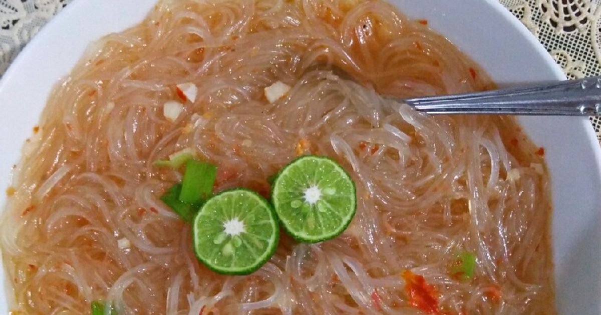 Resep soun kuah segar rumahan enak dan mudah - Cookpad