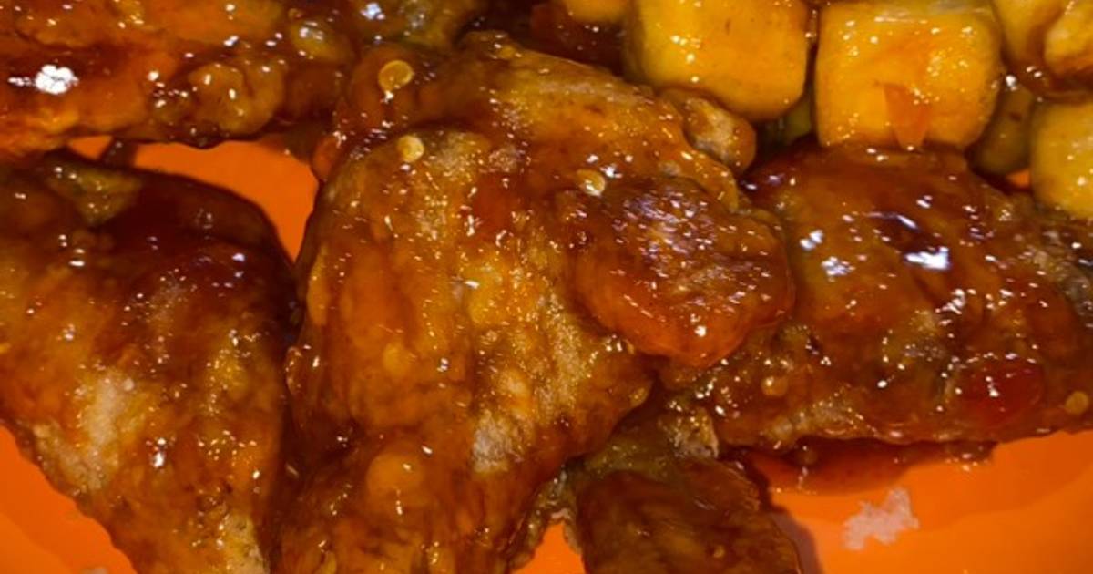 Resep Korean Spicy Chicken Wings oleh Deril Ristiani - Cookpad