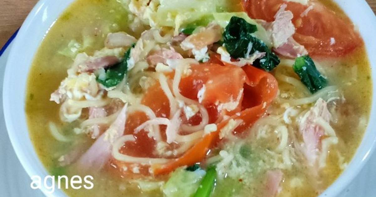 Resep Mie Godog Sayuran & Ayam Suwir oleh Agnes エミリア 💕 - Cookpad