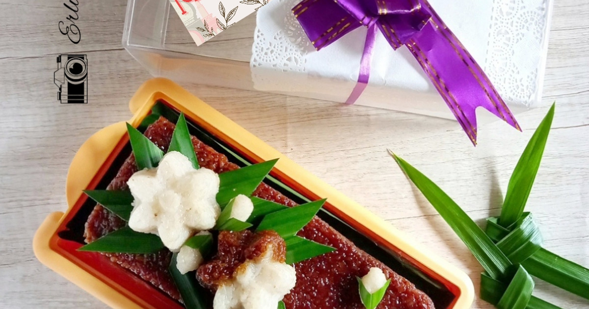 Resep Wajik Ketan Gula Kelapa (Ide Hampers Lebaran Simple) oleh Erlina ...