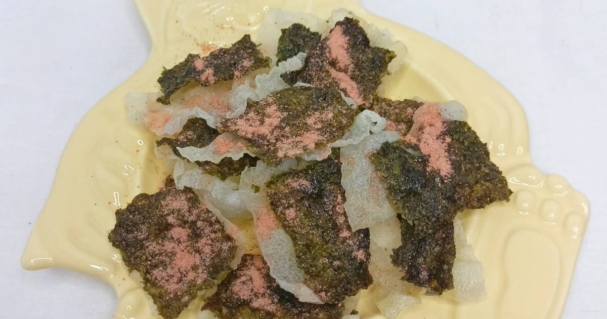 Resep Rice Paper Nori Chips 🥠 oleh Febriyana | IG: @febbriyana - Cookpad