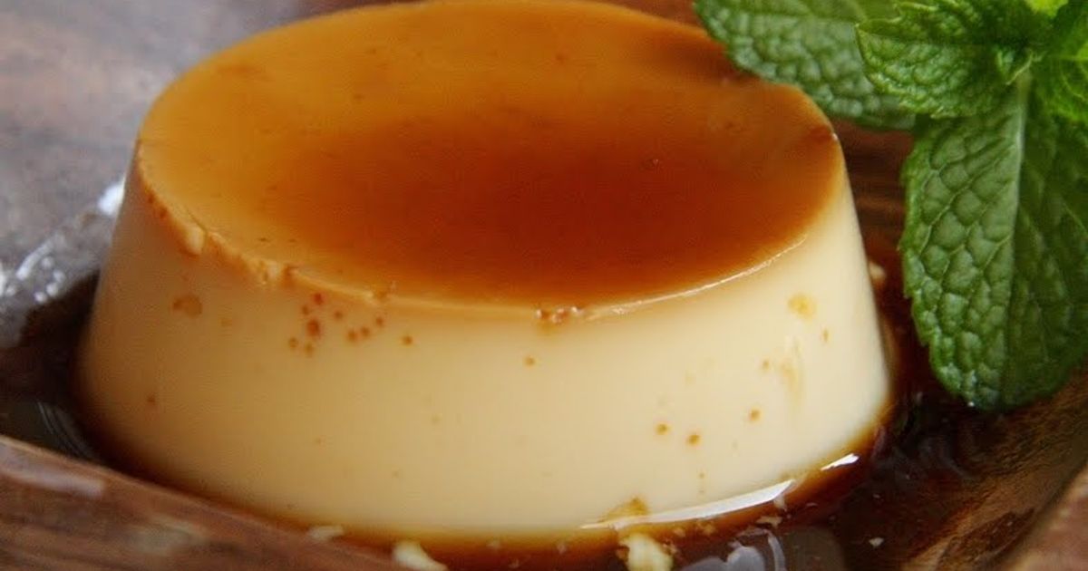 My Favorite Mother's Custard Pudding Recipe By Cookpad.Japan