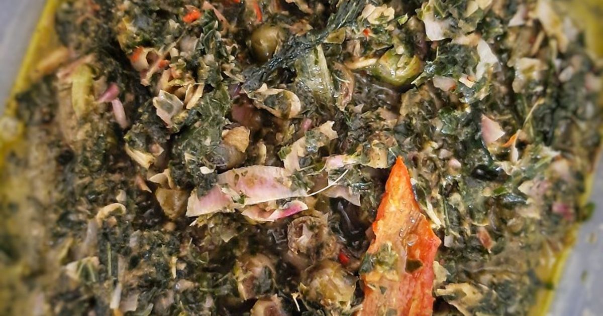 Resep sayur ubi tumbuk rumahan enak dan mudah - Cookpad